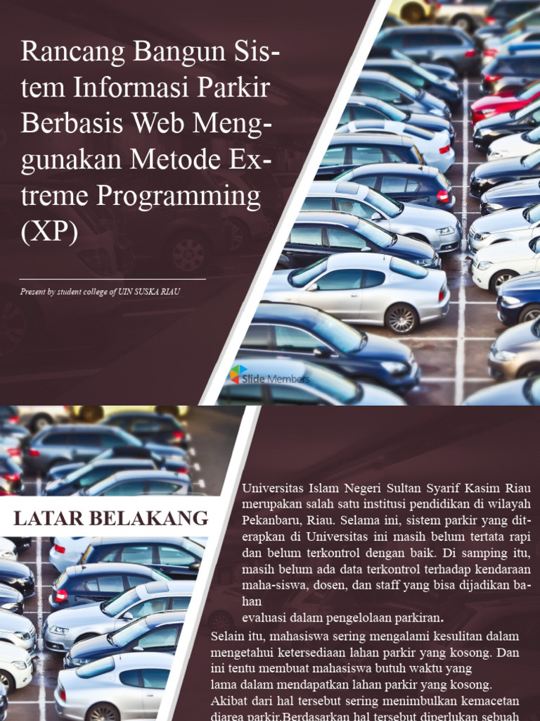 Sistem Parkir Berbasis Web | PDF
