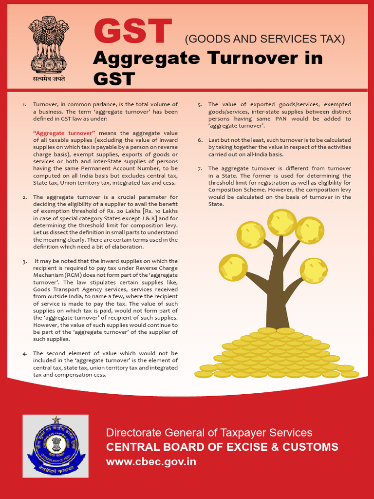 Aggregate Turnover. | PDF