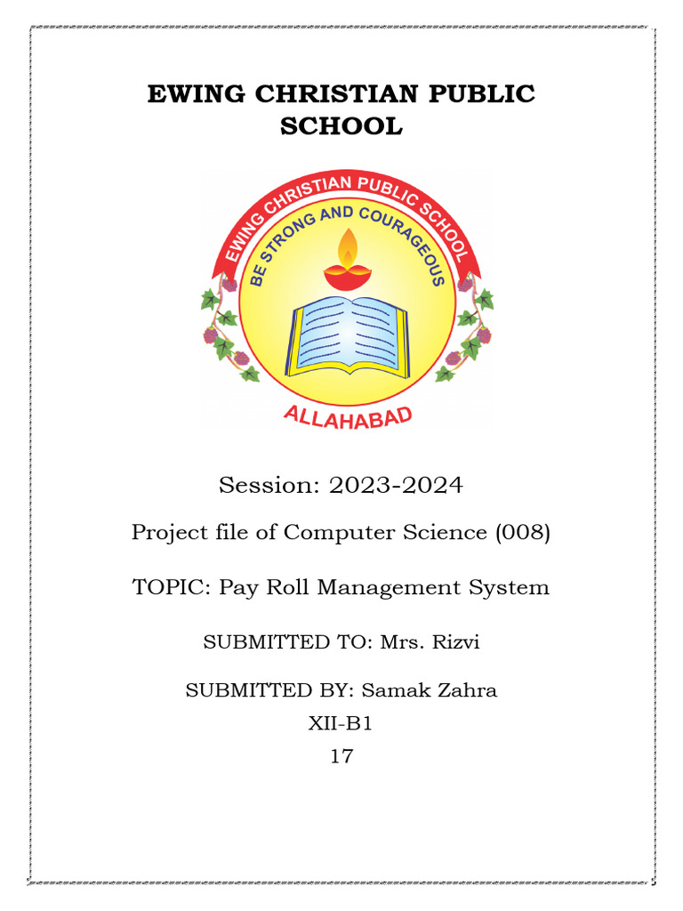 Project File | PDF | Information Technology Management | Software ...