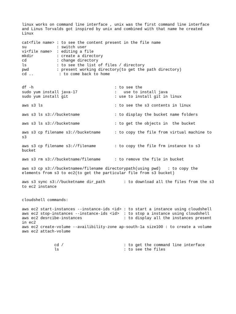 Linux Commands | PDF