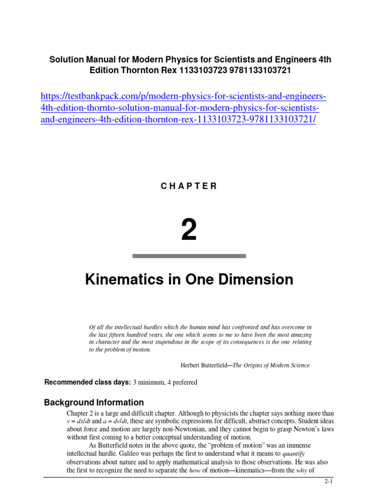 Modern Physics For Scientists And Engineers 4th Edition Thornton Rex