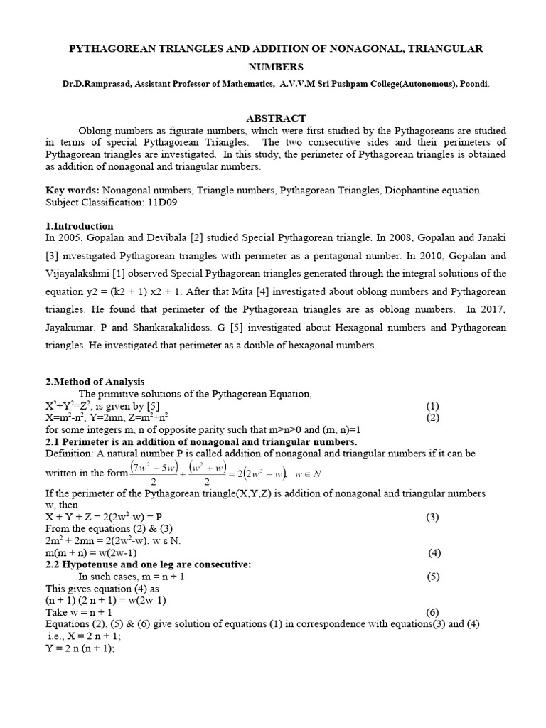 Nanogonal Numbers | PDF
