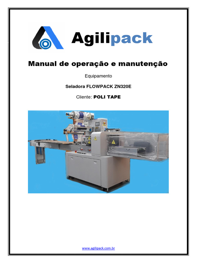 Manual Flowpack Zn320e | PDF | Tecnologia e Engenharia