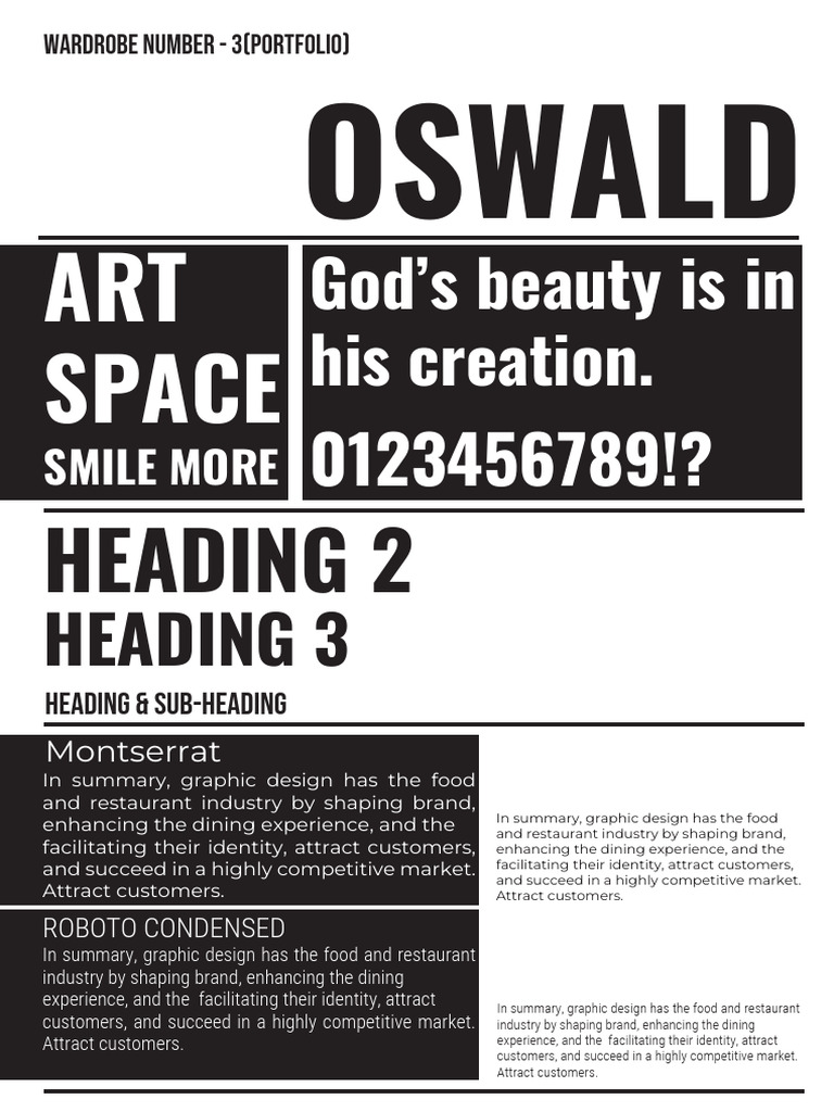 Tran Nhat Minh Typo Warbdrobe | PDF | Finance & Money Management | Art