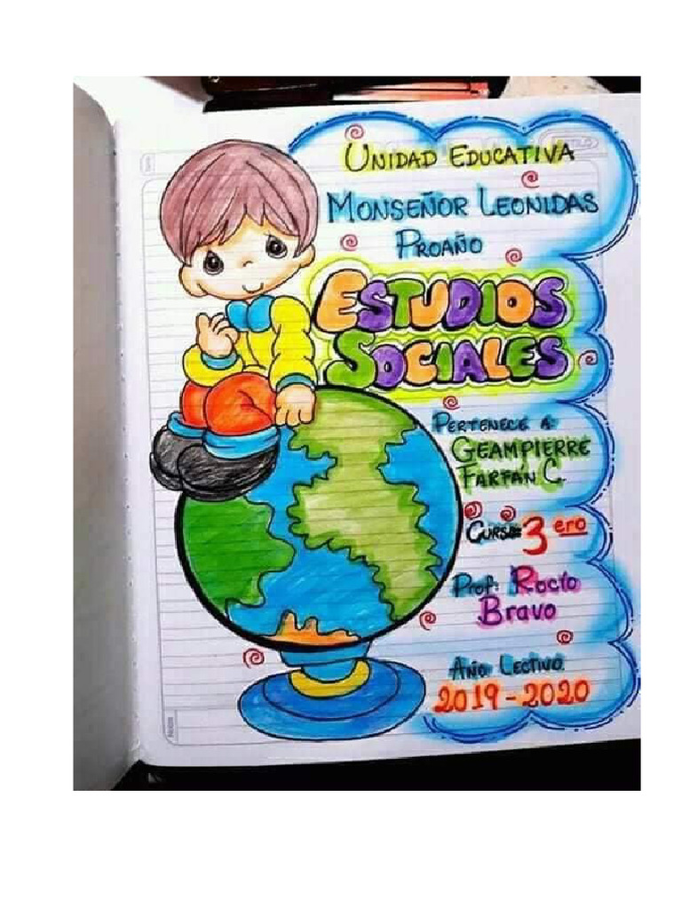 Modelos Caratulas para El Colegio | PDF