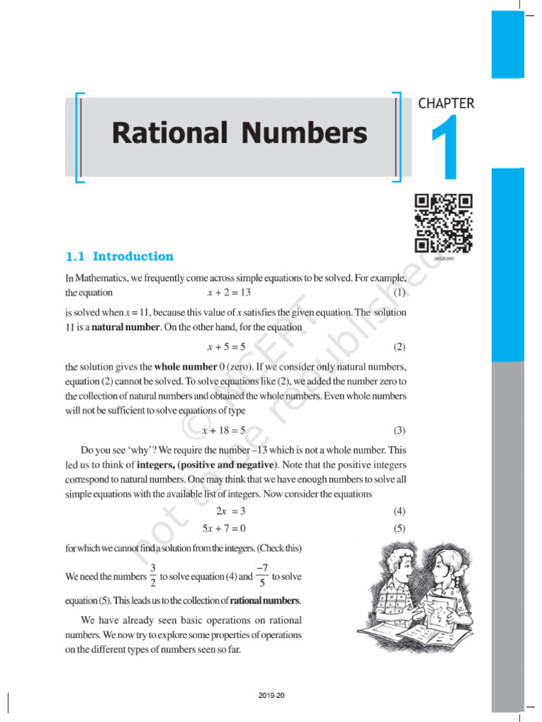 Maths CH 1 Class 8 | PDF