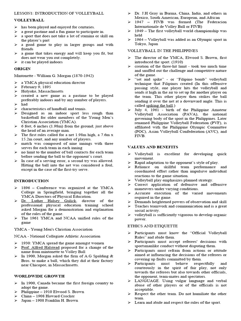 Pe-Notes Prelim | PDF