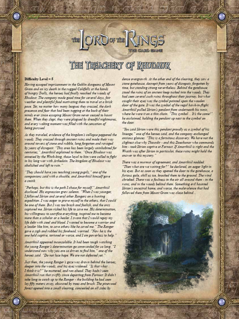 MEC42 - The Treachery of Rhudaur | PDF