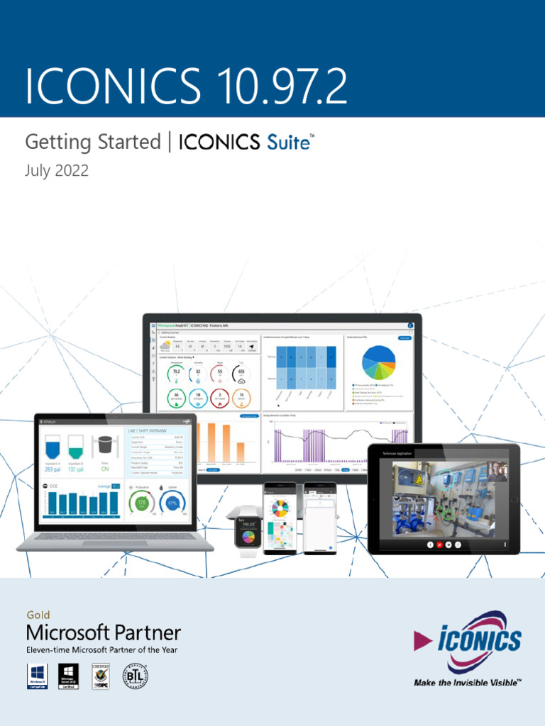 ICONICS Product Suite Getting Started Guide | PDF | Installation (Computer Programs) | Microsoft ...