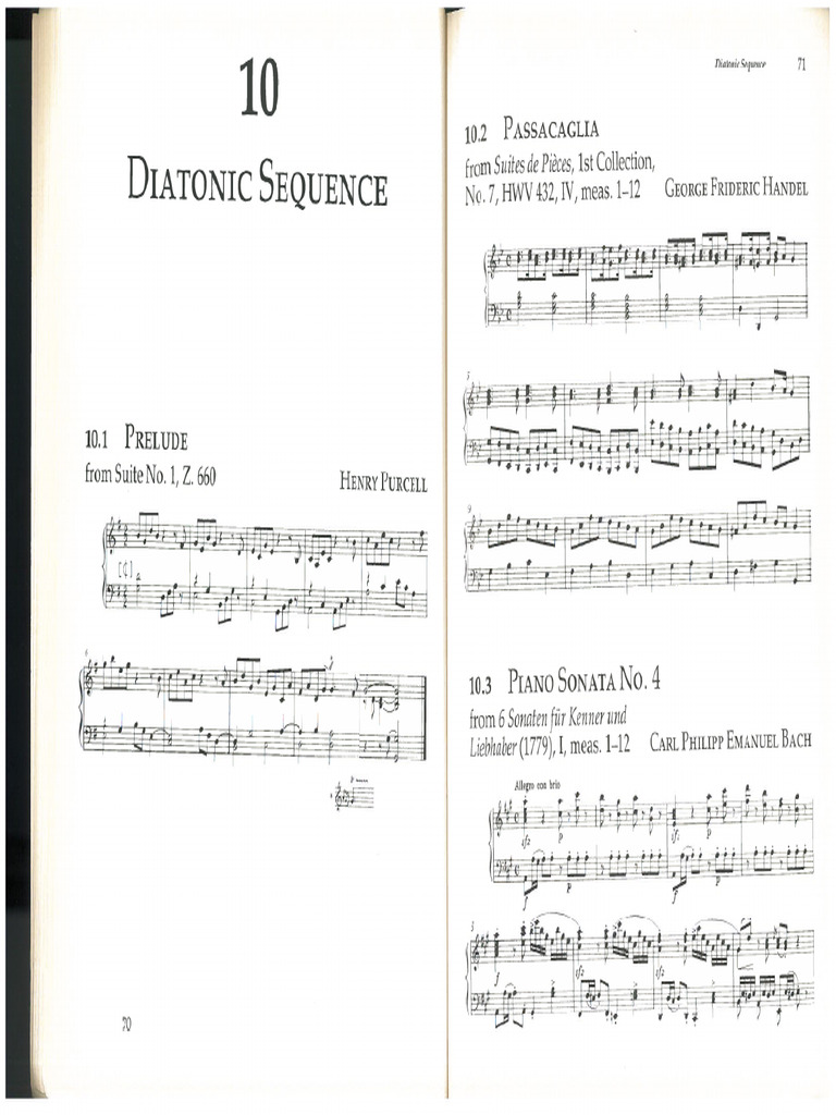 10 Diatonic Sequence | PDF