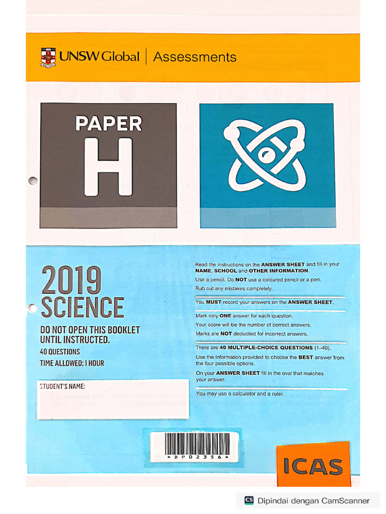 ICAS 2019 Paper H | PDF