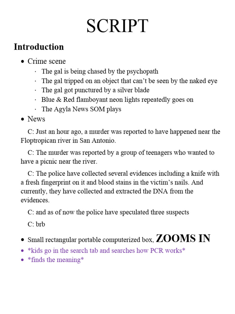 Siyensikula Script | PDF