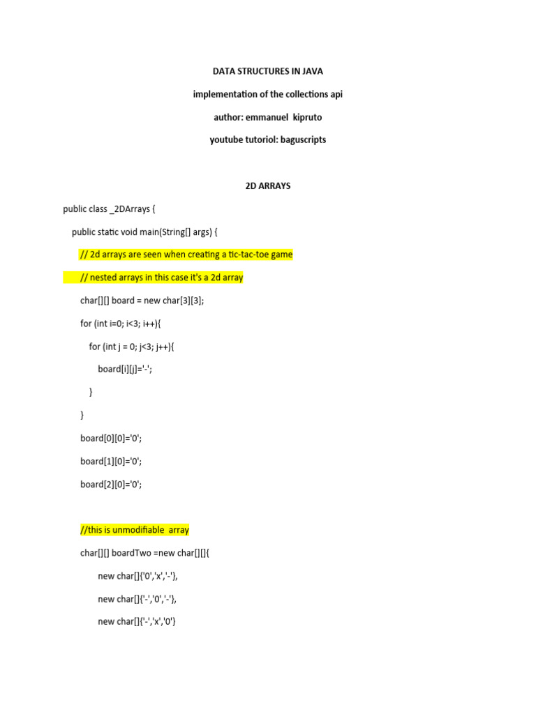 Data Structures in Java | Download Free PDF | Programming Paradigms | Software Engineering