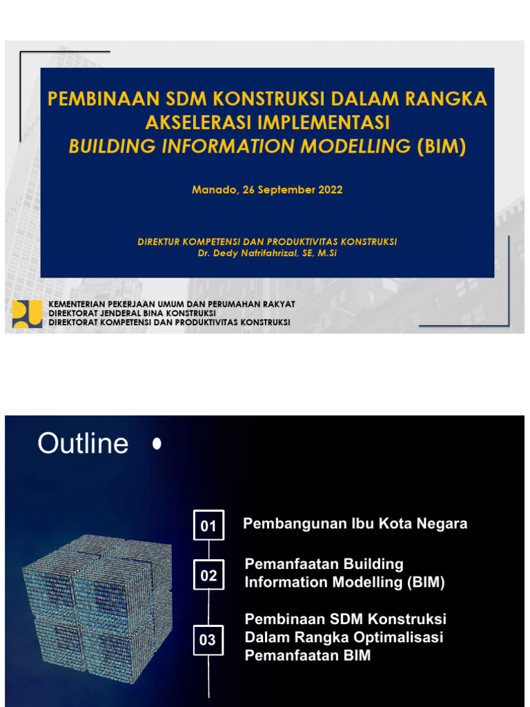 Materi 2 - Implementasi BIM Dalam Pembangunan IKN | PDF