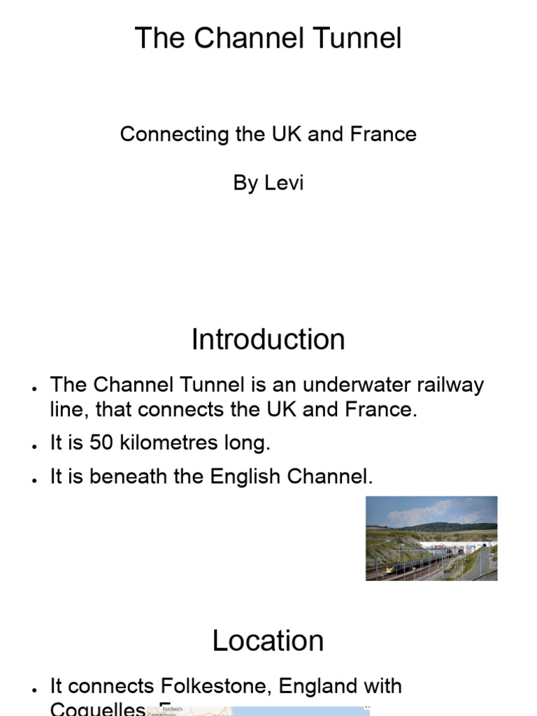 The Channel Tunnel | PDF
