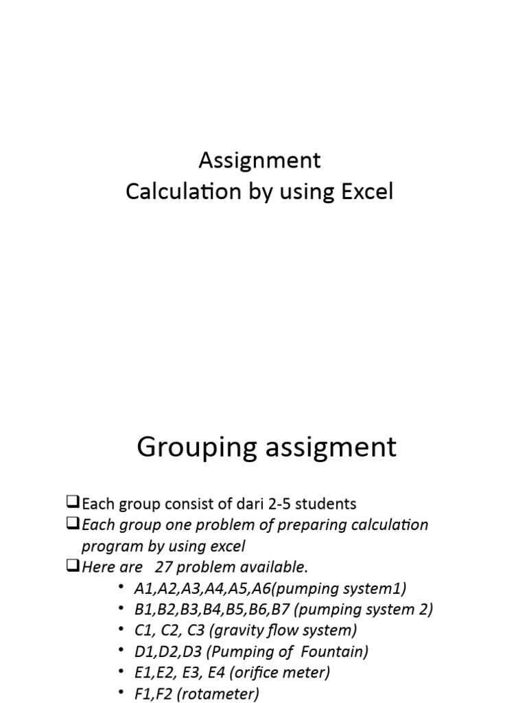 2023 Lect6A Class Presentation Material Calculation Using Excel ...