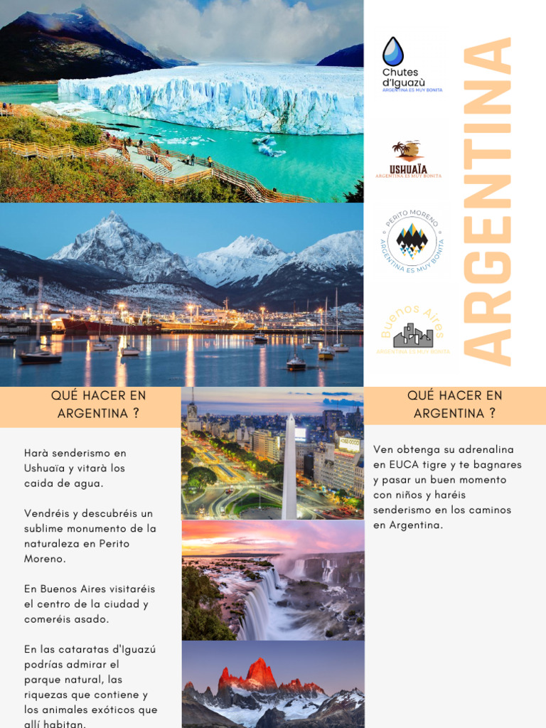 Brochure Touristique Argentine | PDF