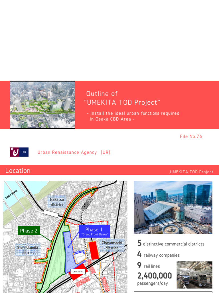 【No.76】UMEKITA TOD project | PDF