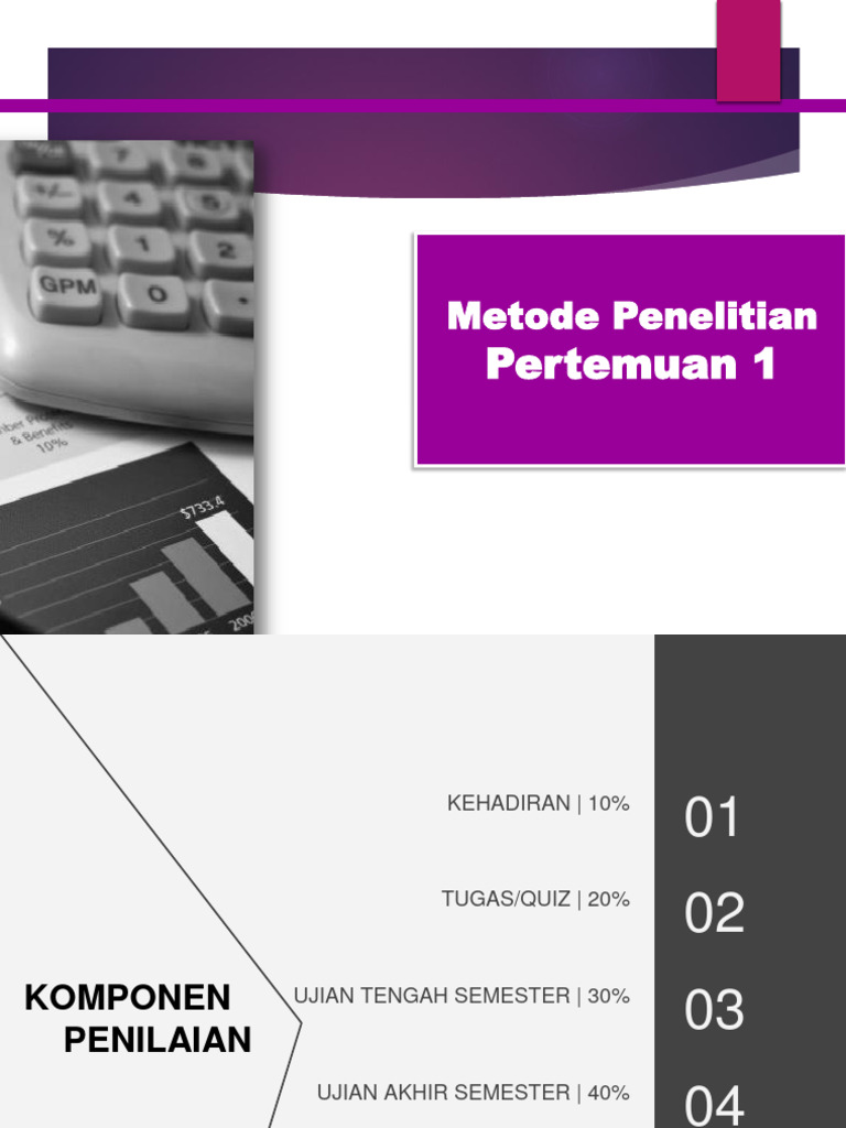 Metlit Pertemuan 1 | PDF