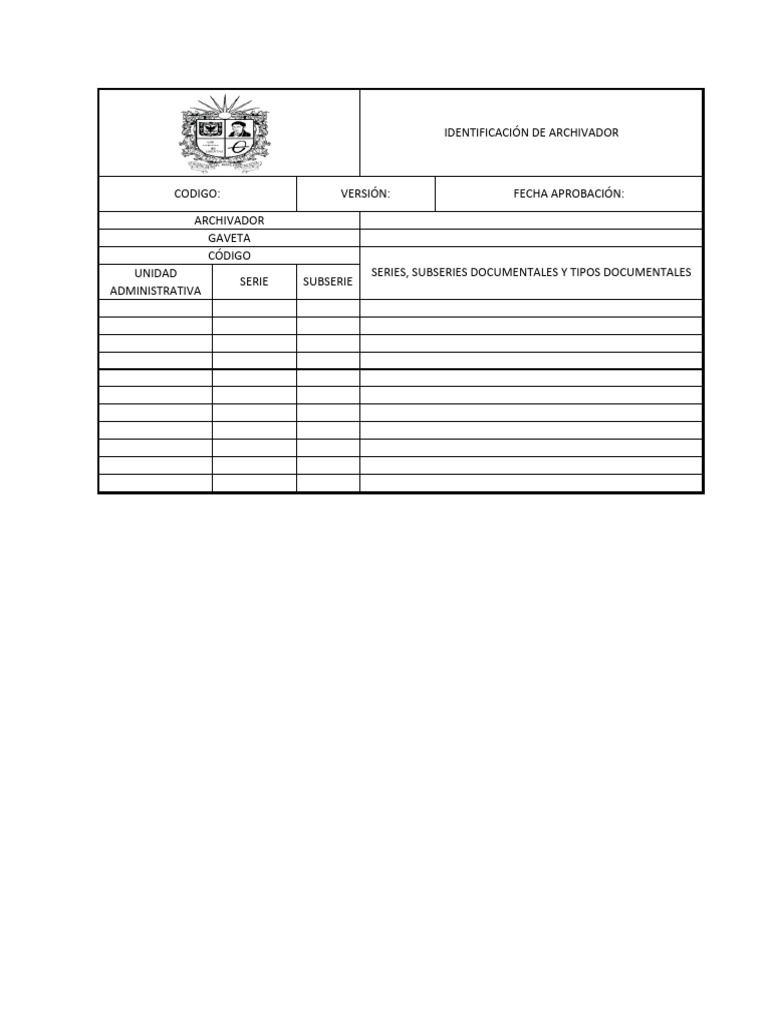 Formato FUID 4.0 | PDF