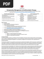 BSIR Guidelines for Anticoagulation Management | PDF | Medicine | Drugs