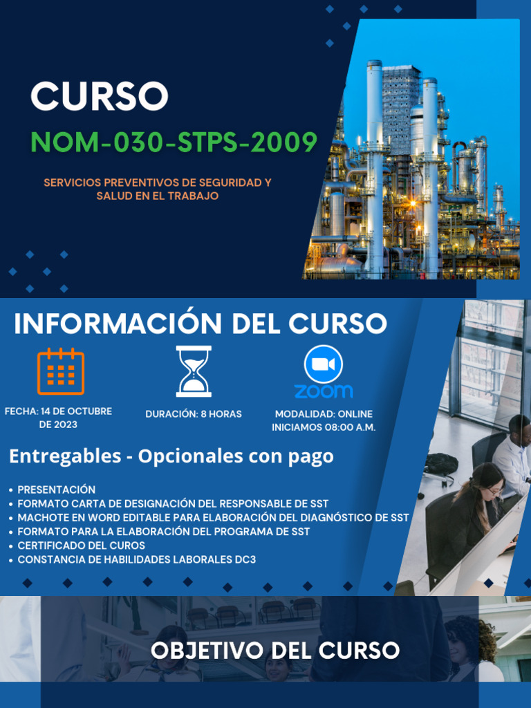 Folleto Curso Nom 030 Stps 2009 - Bkomme Hse | PDF