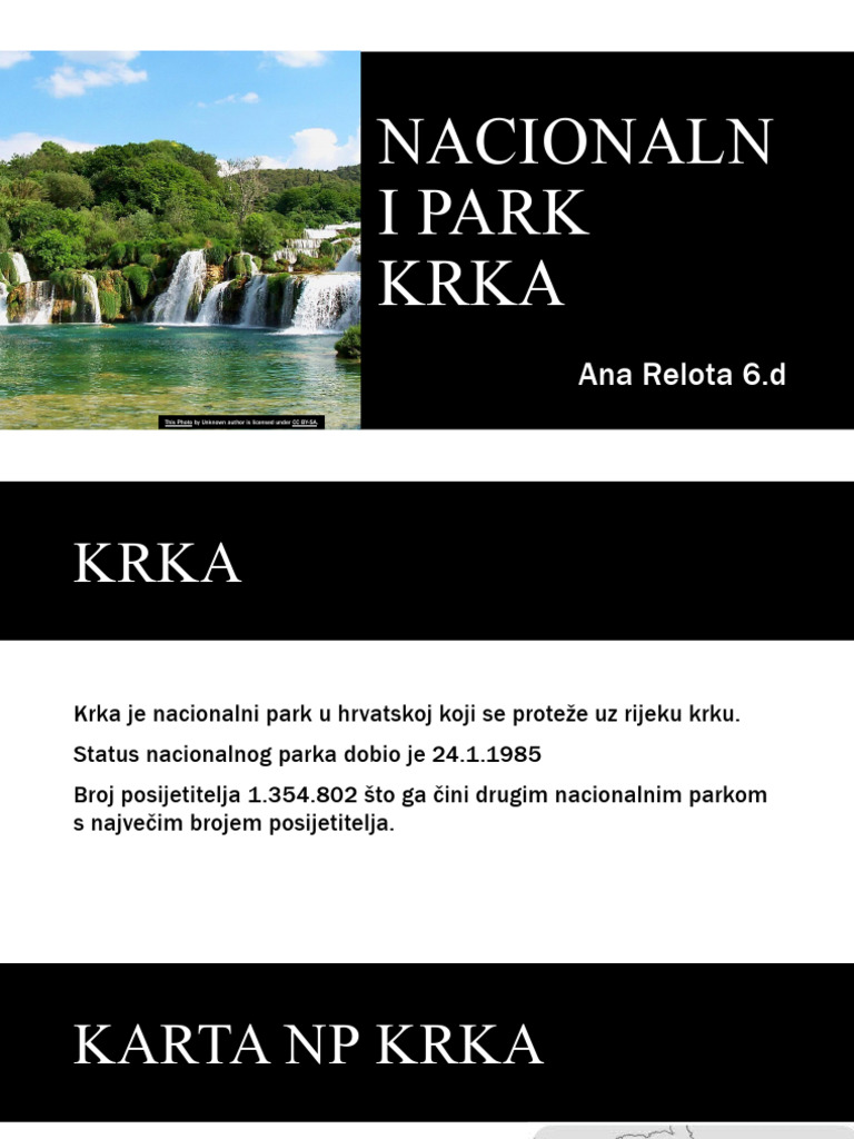 Nacionalni Park Krka | PDF