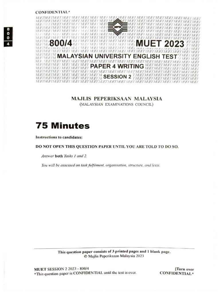 Writing S2 2023 | PDF
