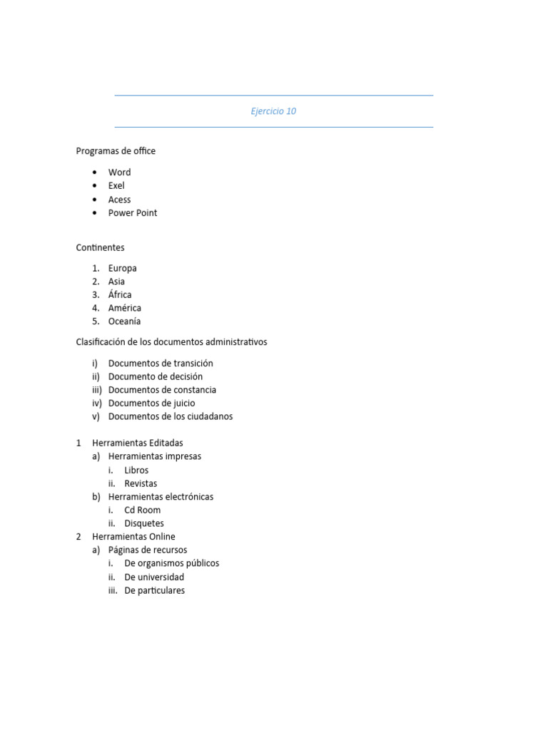 Ejercicio Word 11 Pdf