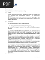 Bored Pile Procedure: 5. KODEN Test | PDF | Home & Garden