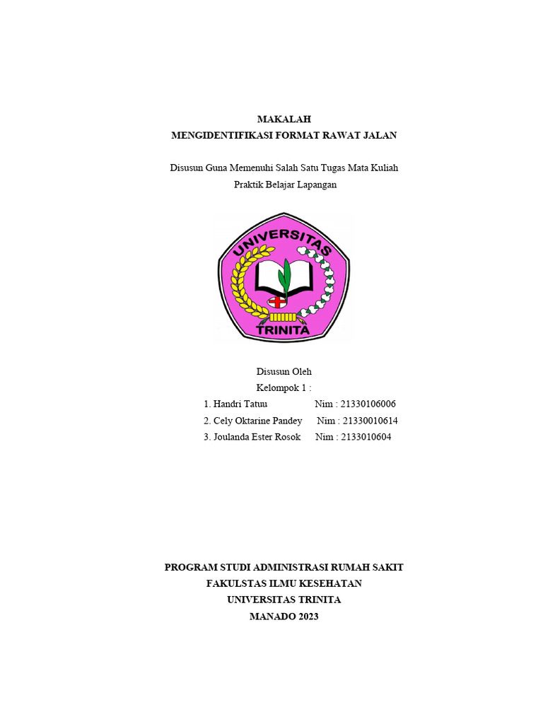 Makalah Kelompok 1 Ars | PDF