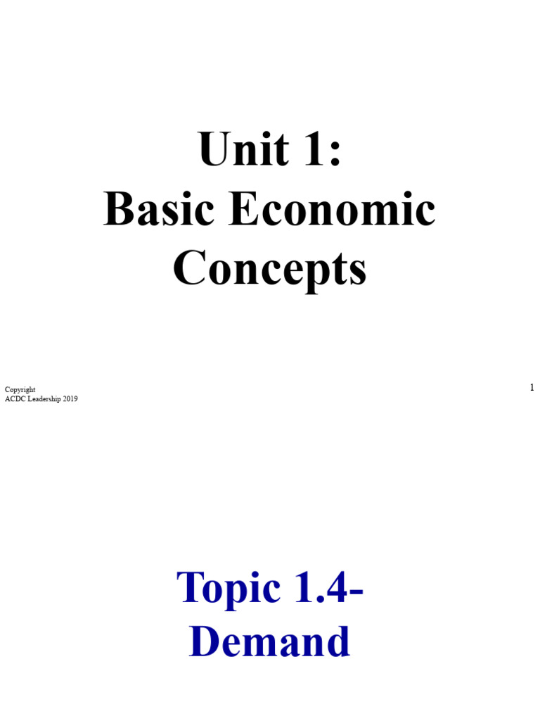 Macro Topic 1.4- Demand 2020.pptx | PDF