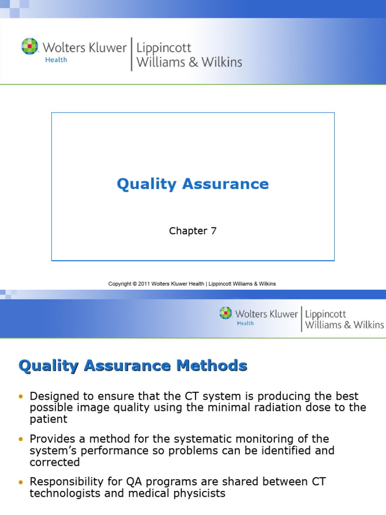 Lecture 5quality Assurance Chapter07 | PDF
