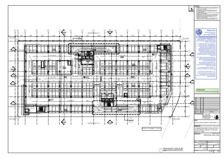 A-108 Pent House Level Plan | PDF