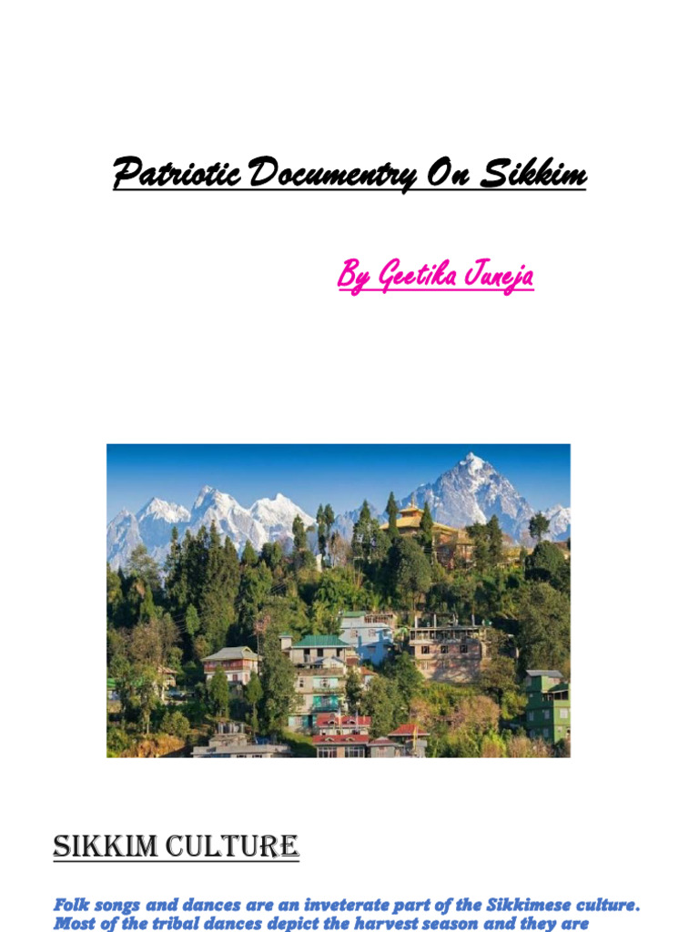 Documentary On Sikkim | PDF