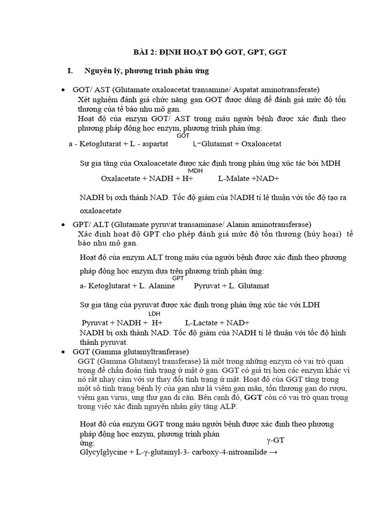 Got, GPT, GGT | PDF