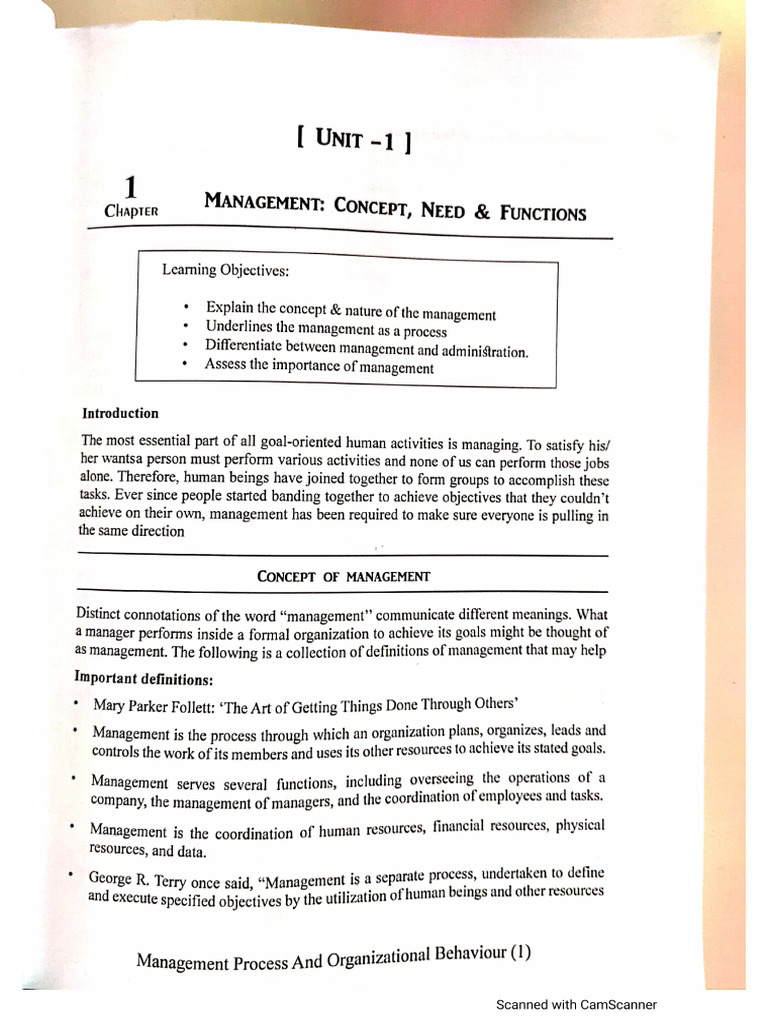 MPOB GGSIPU STUDY MATERIAL | PDF