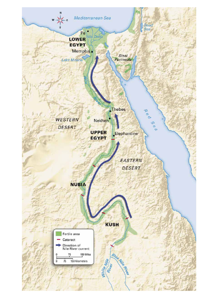 Ancient Egypt Maps | PDF