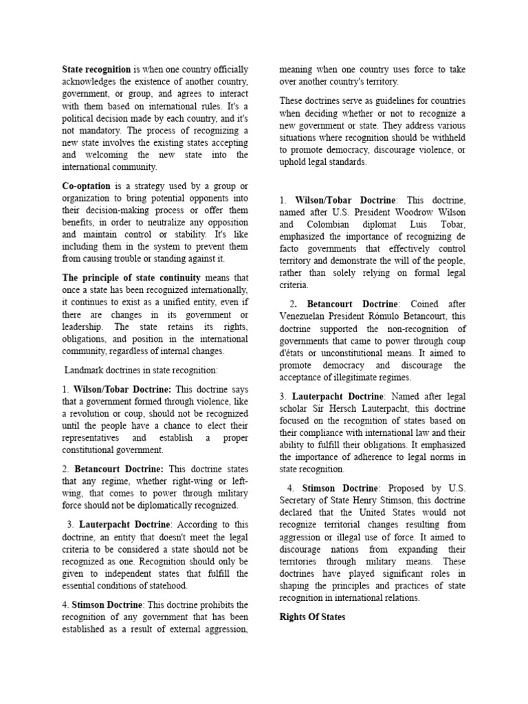 State Recognition | PDF