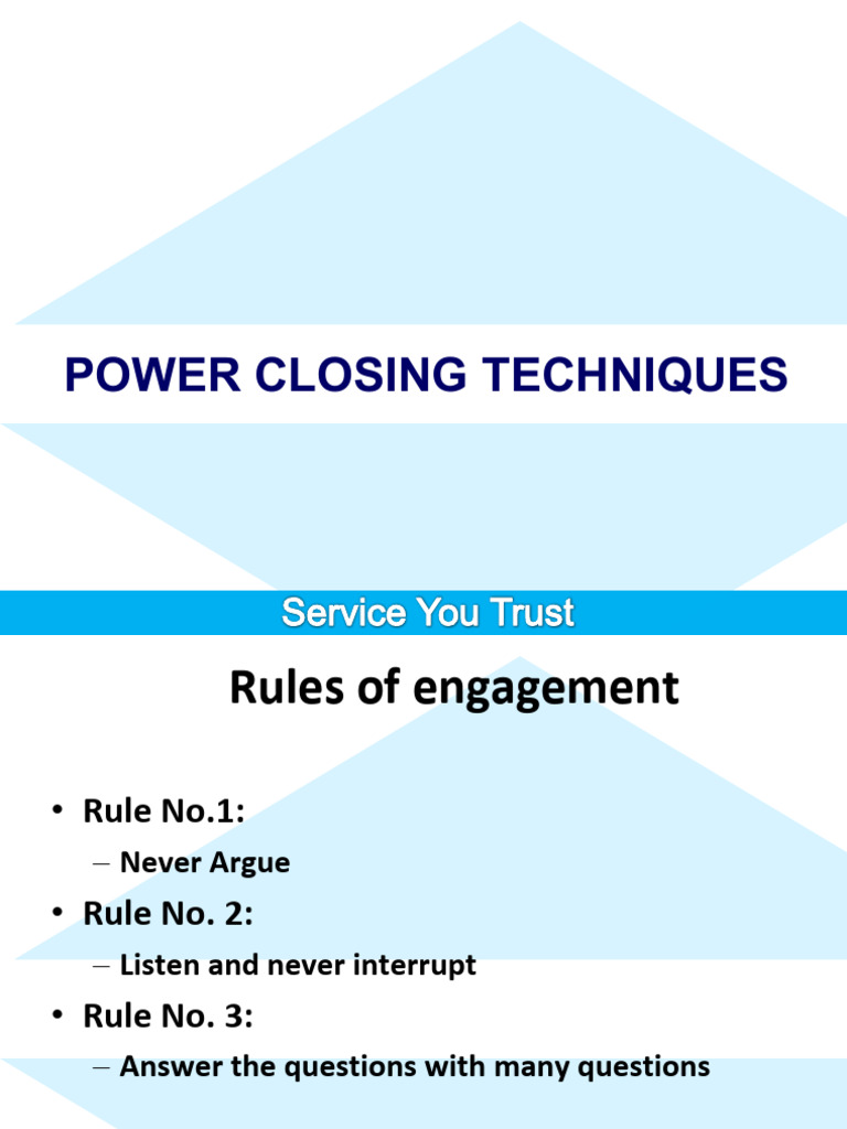 Part 5 - Power Techniques | PDF