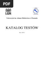 MoCA Test Polish | PDF