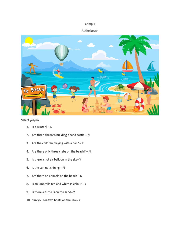 Grade 1 - Comprehension | PDF