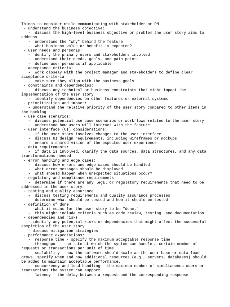 User Stories | PDF
