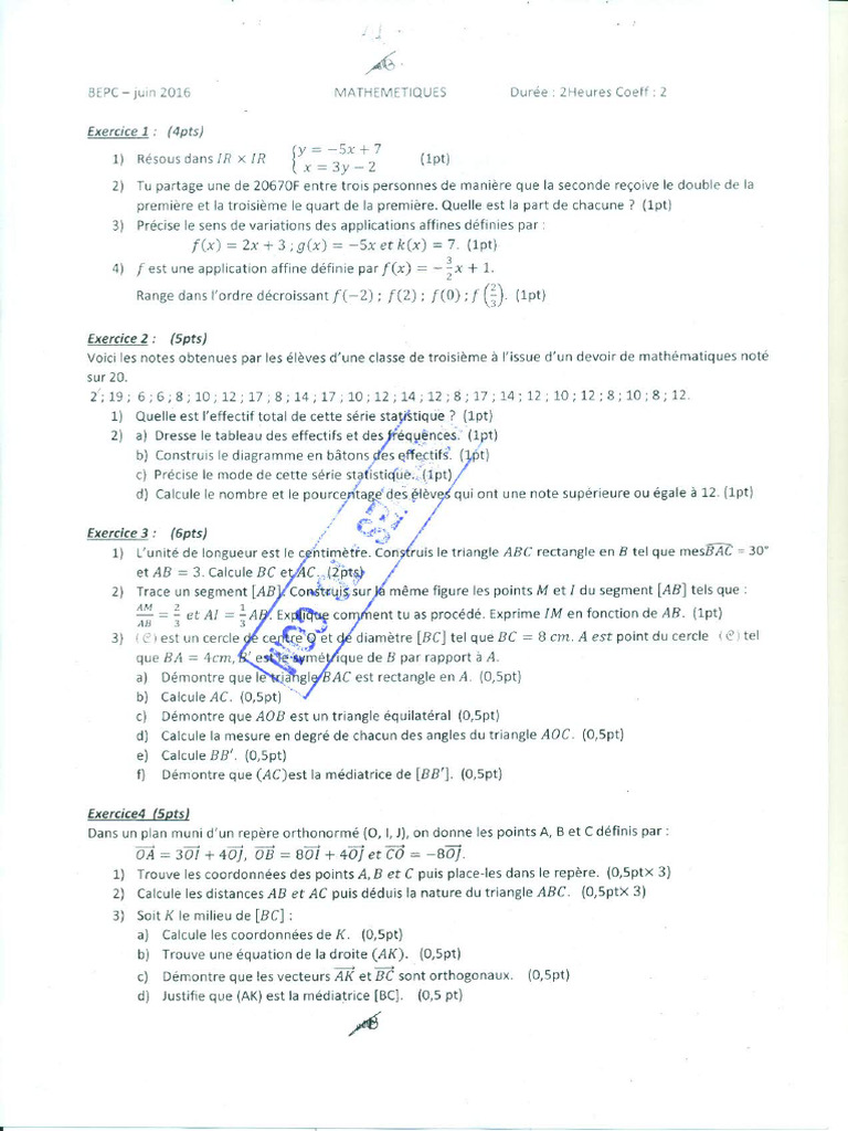 Maths 10 | PDF