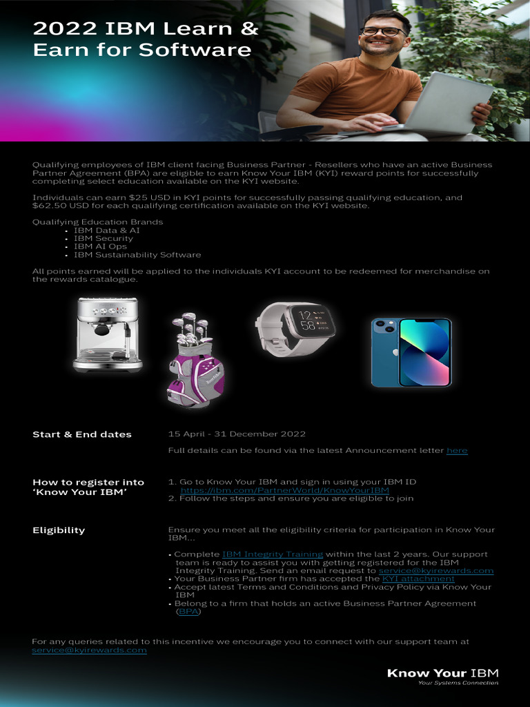 2022 IBM Learn Earn For Software | PDF
