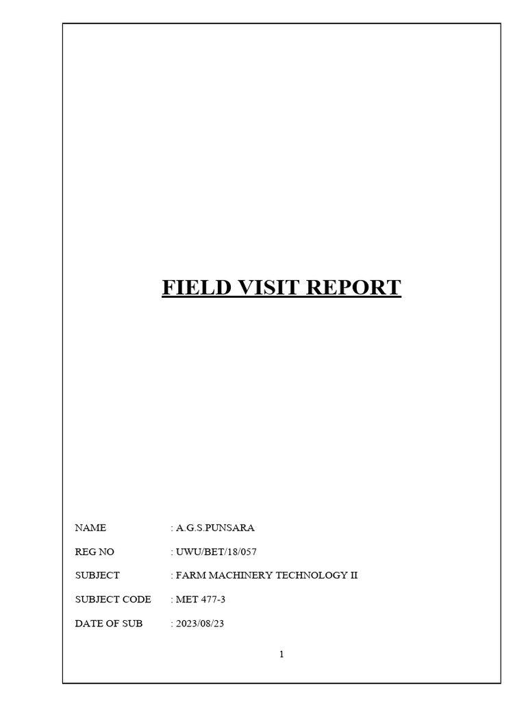 Farm Assignment | PDF