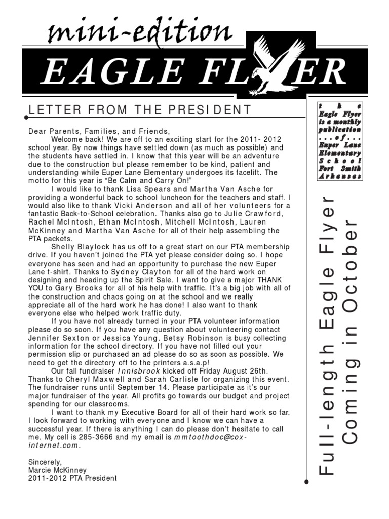 Eagle Flyer SEPT 11 Final | PDF | Sports & Recreation | Social Science