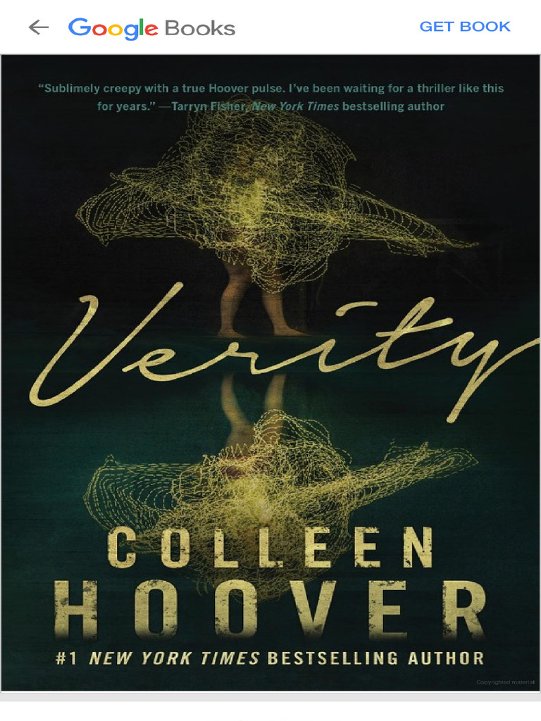 Verity The Thriller That Will Capture Your Heart and Blow Your Mind ...