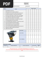 Grinding Machine Checklist | PDF