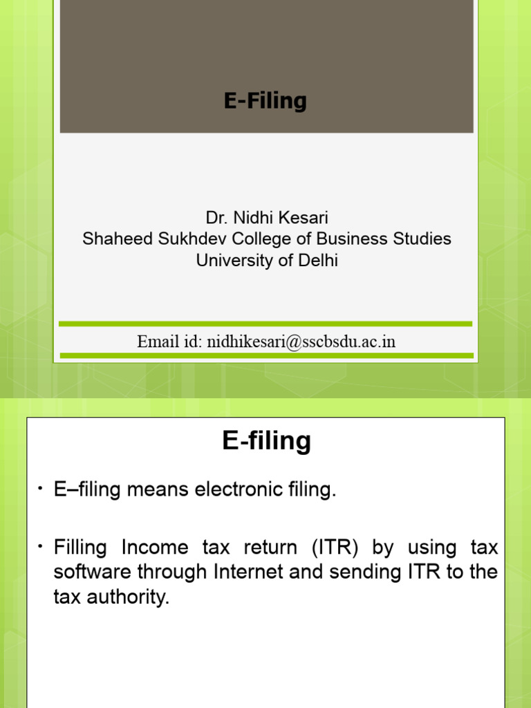 13 Bba PPT E-Filing 2022 | PDF